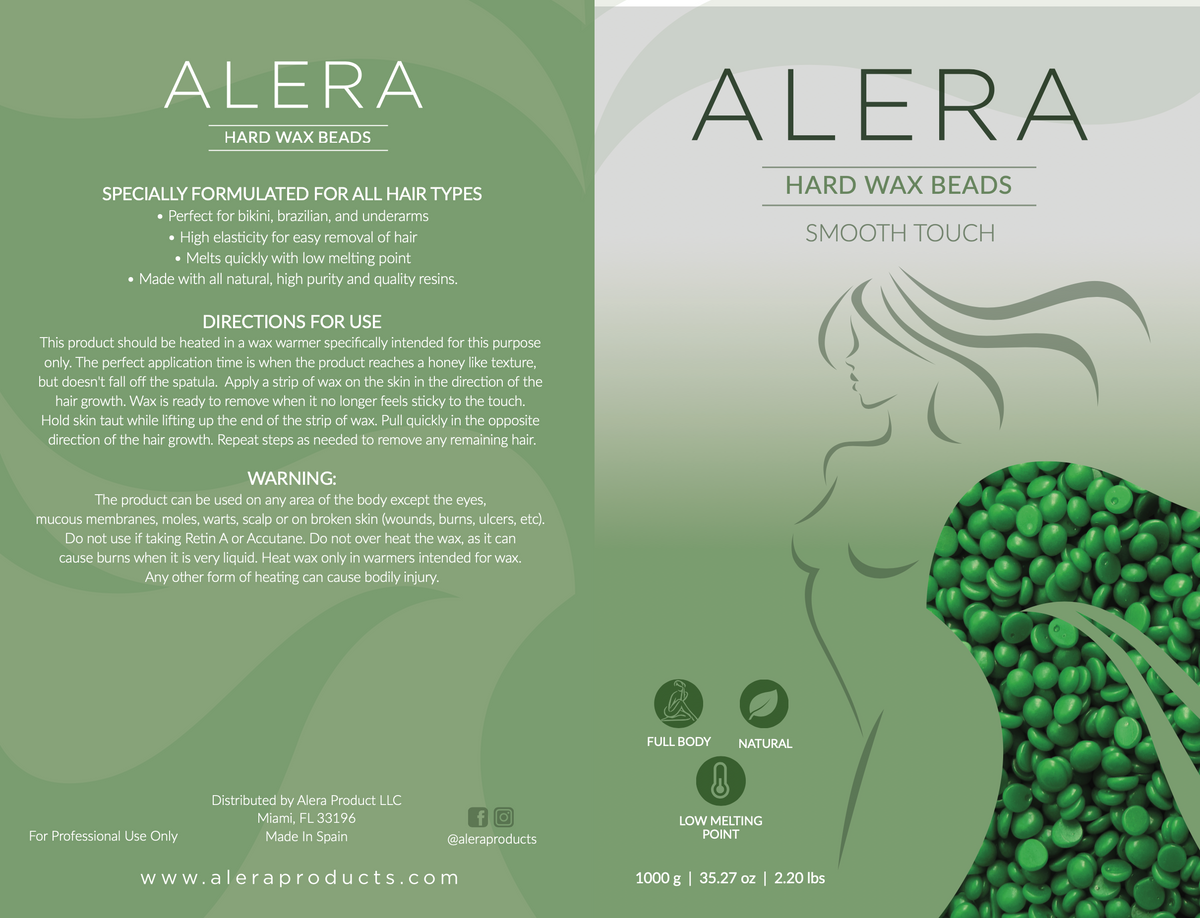 STRIPLESS HARD WAX BEADS - SMOOTH TOUCH -FOR ALL HAIR TYPES (1 Kg ...